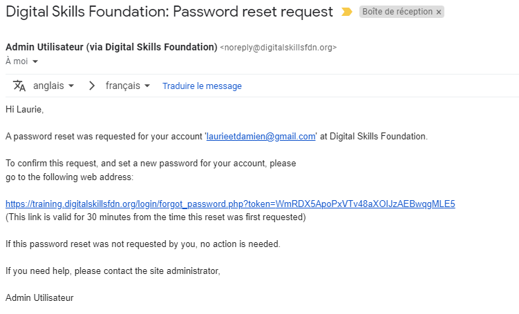 How to reset your password – Knowledge base